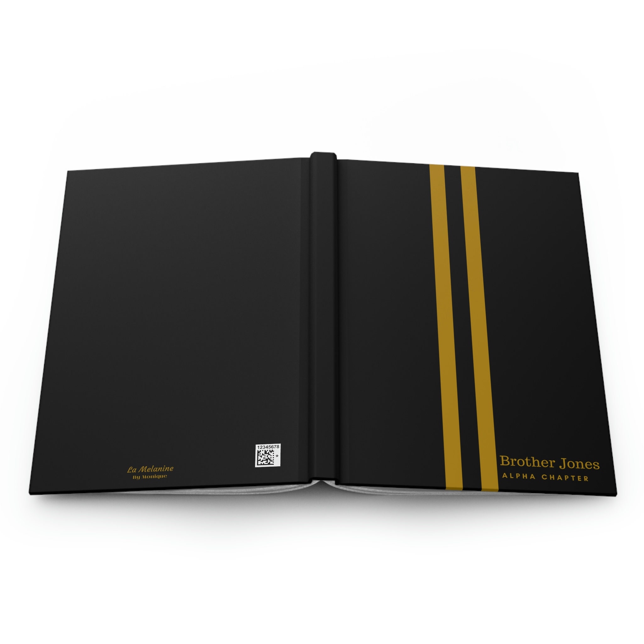 Personalized Alpha Jersey Hardcover Journal: Fraternity Gift - Etsy