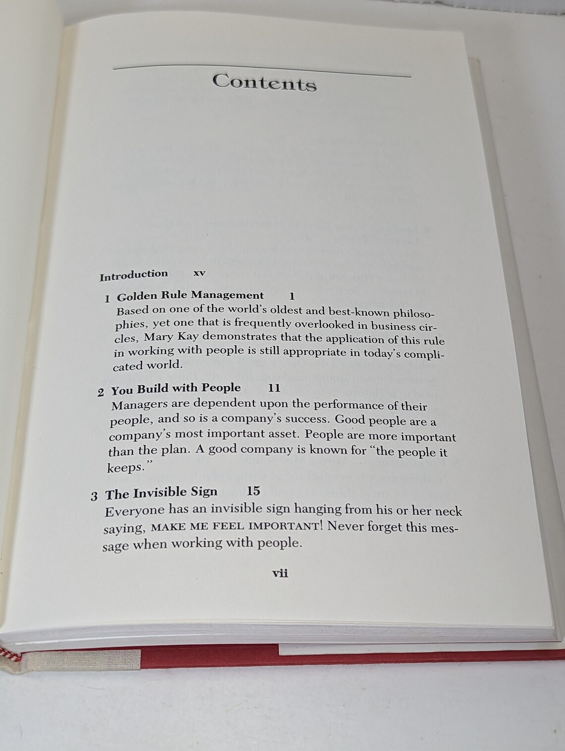 SIGNED! Mary Kay on People Management 1984 Hardcover Reference (GOOD ...