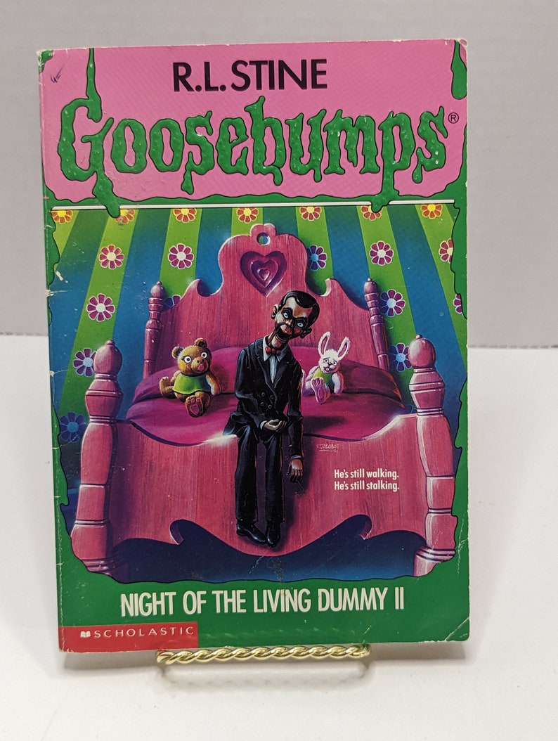Goosebumps R.L. STINE Vintage 1990s Youth Horror Scholastic Paperback 3 ...