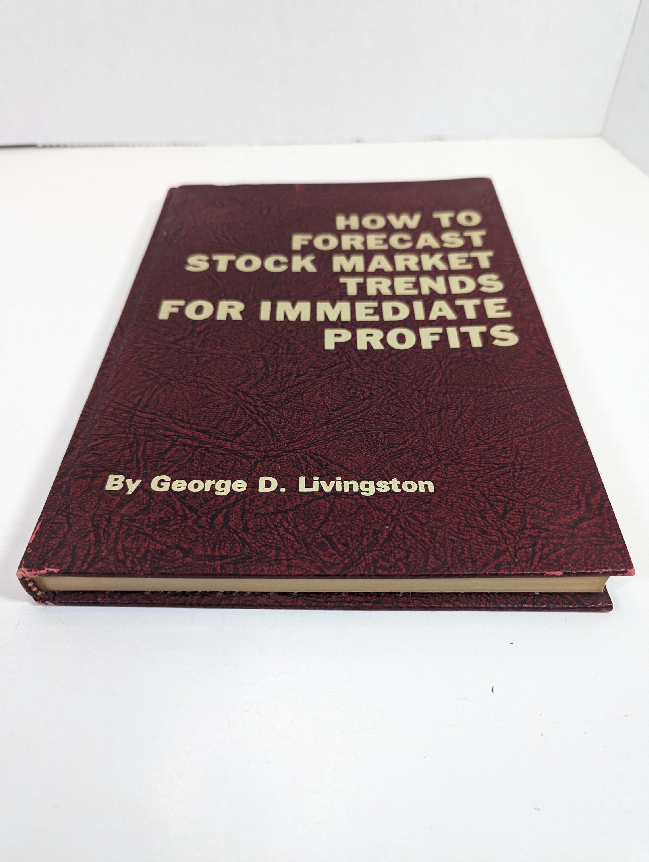 How to Forecast Stock Market Trends by George Livingston 1975 Vintage ...