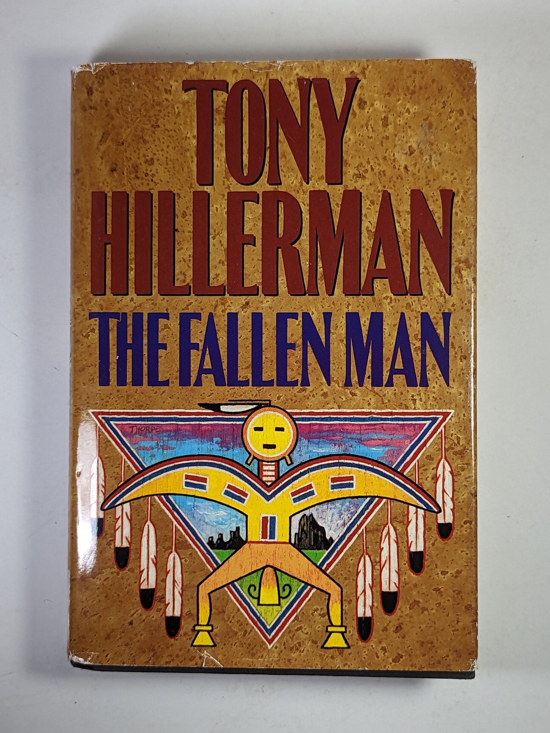 1996 the Fallen Man by Tony Hillerman - Southwestern Mystery Hardback ...