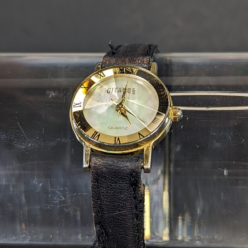 Vintage Gold-toned Gitano Women's Wrist Watch Genuine - Etsy