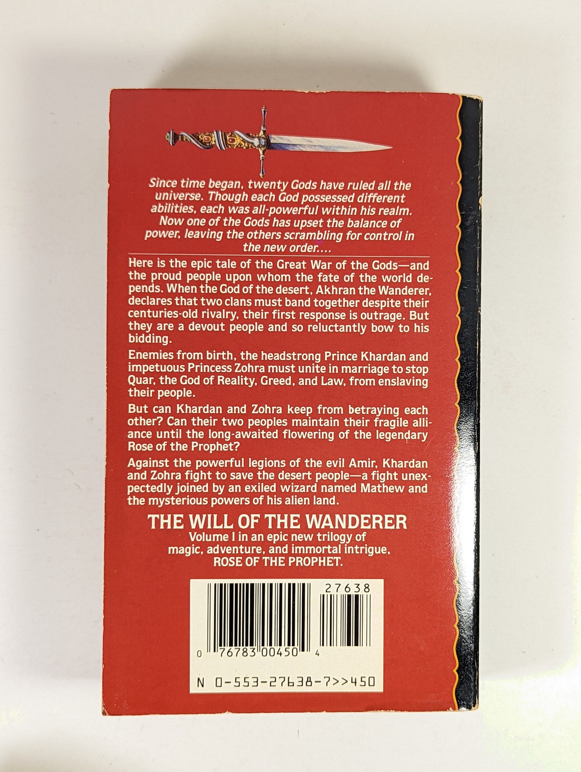 Vintage Fantasy 3 BOOK SERIES Rose of the Prophet 1989 - Etsy