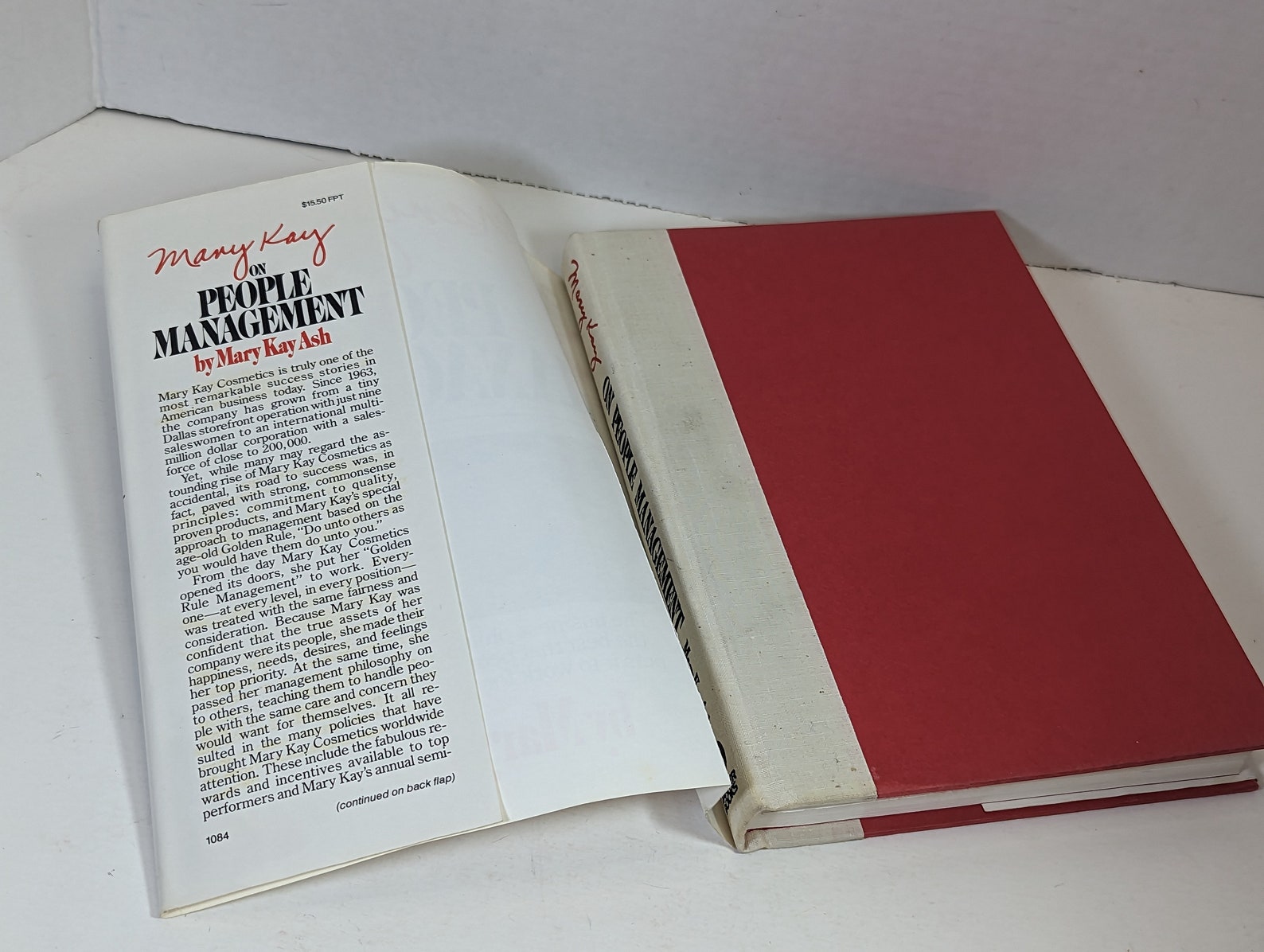 SIGNED! Mary Kay on People Management 1984 Hardcover Reference (GOOD ...