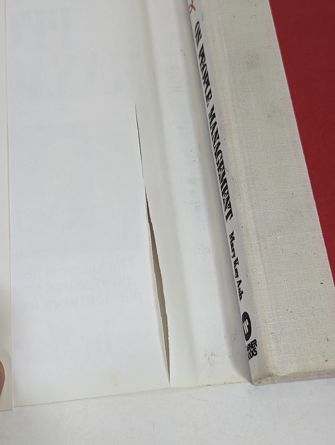 SIGNED! Mary Kay on People Management 1984 Hardcover Reference (GOOD ...