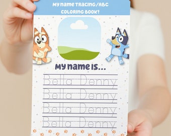 Bluey Worksheets - Etsy Sweden