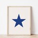 Star Poster Western Art Print Cowboy Poster Country Wall Art 70s Wall ...