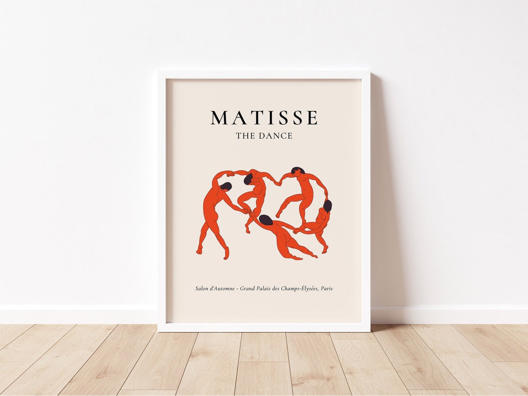 Matisse the Dance Poster, Henri Matisse Print, the Dance Matisse Print ...