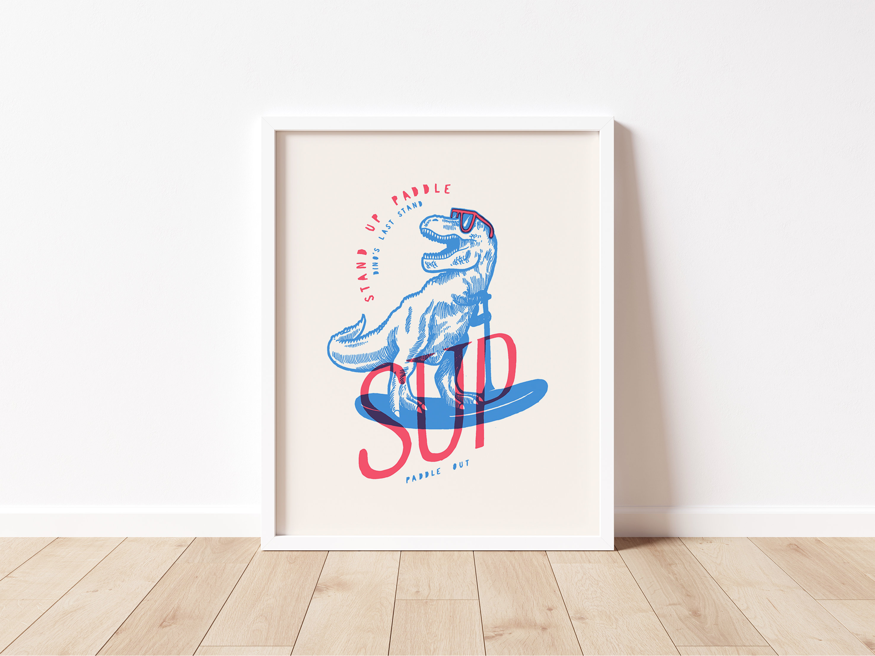 Dino Print, Dinosaur Poster, Retro Dinosaur Print, Vintage Dino Art ...