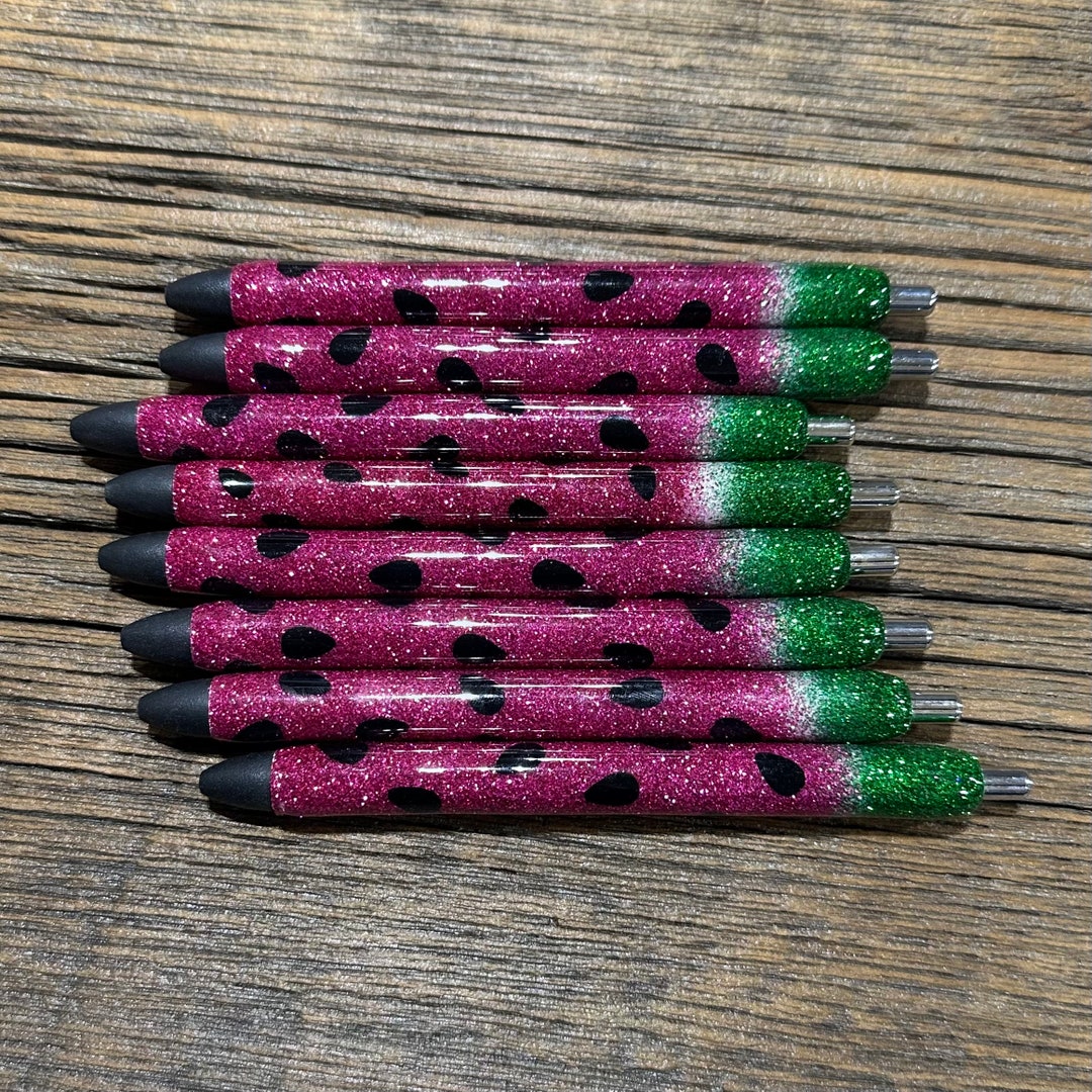 Watermelon Glitter Pens, Teacher Gift, Mothers Day Gift, Christmas Gift ...