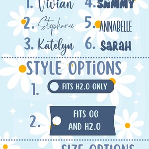 Glitter Tumbler Topper Stanley Lid Topper Acrylic & Glitter Name Insert ...