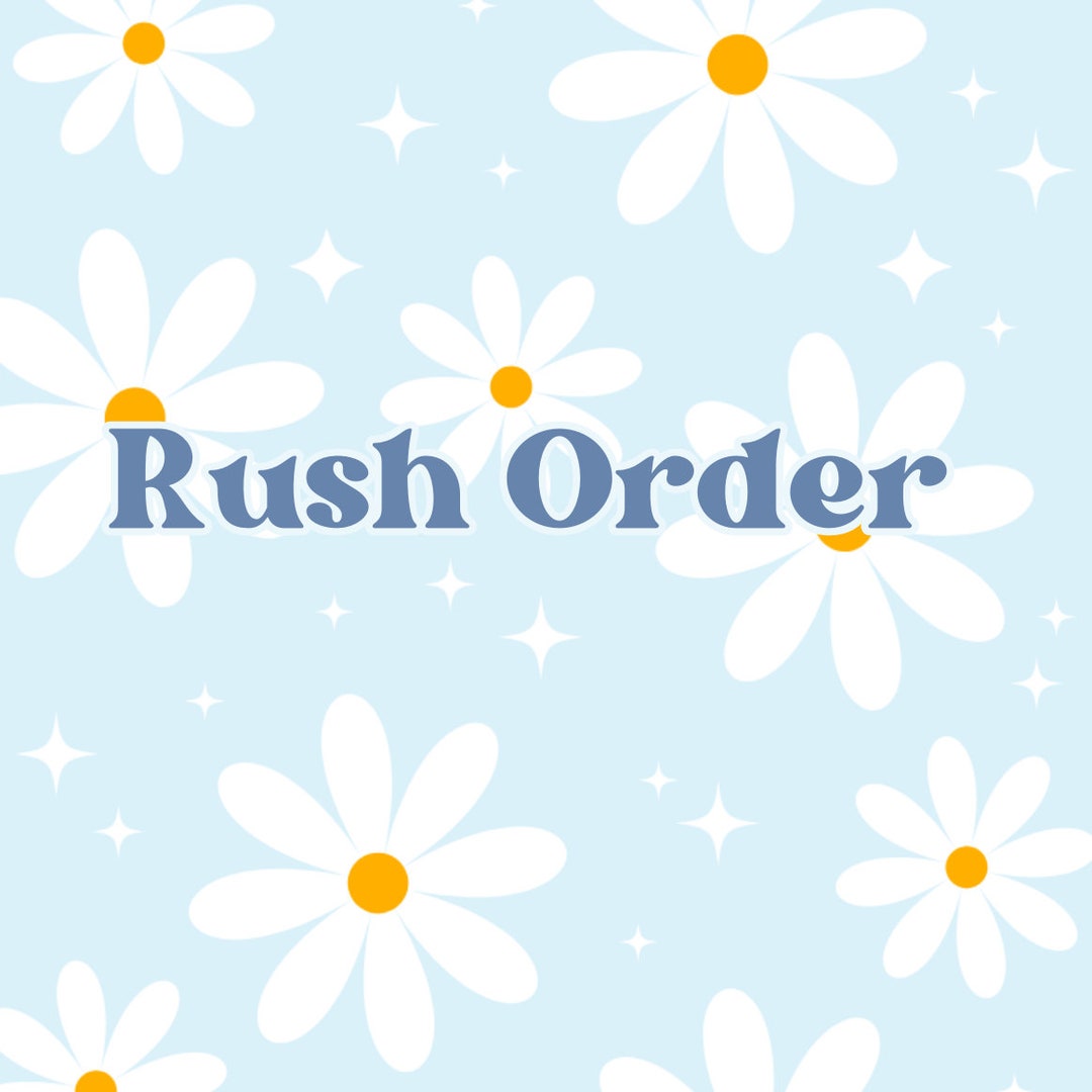 Rush My Order Decals & Toppers ONLY - Etsy