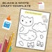 Sheep Craft Printable | Cut and Paste Activity for Kids | Farm Animal ...