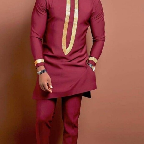 Mens Dashiki Suit - Etsy