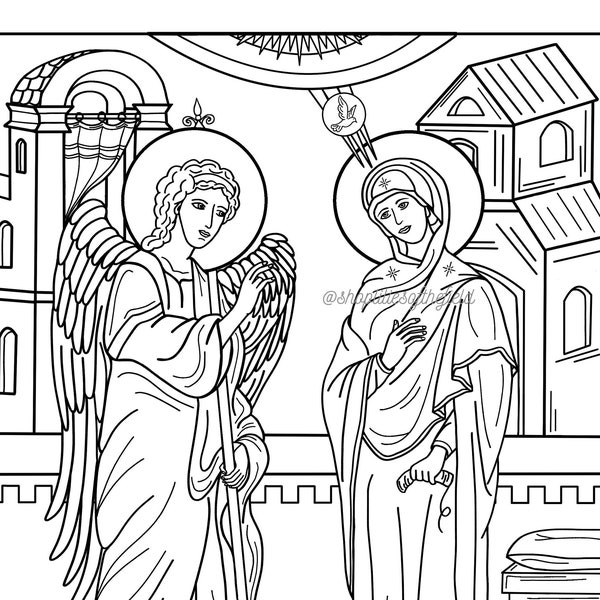 Annunciation - Etsy