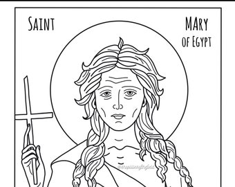 free st mary coloring pages