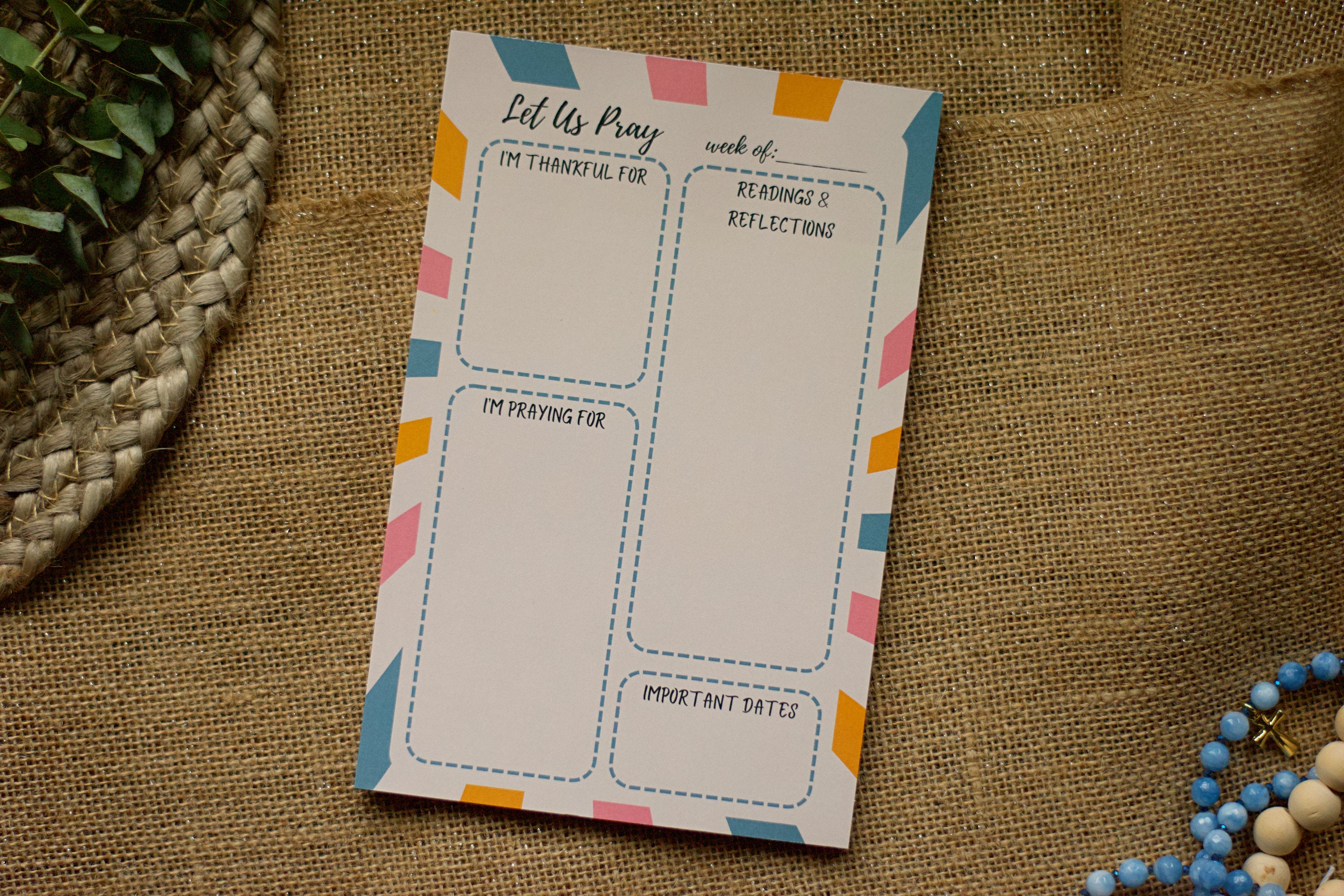 Weekly Prayer Journal - Etsy