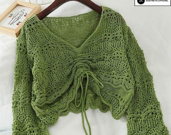 Crochet Y2k Top - Etsy