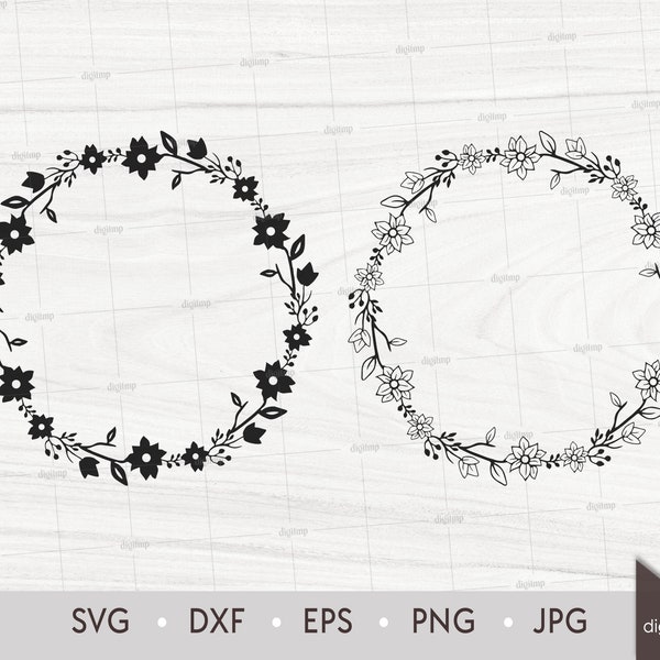 Floral Wreath - Etsy