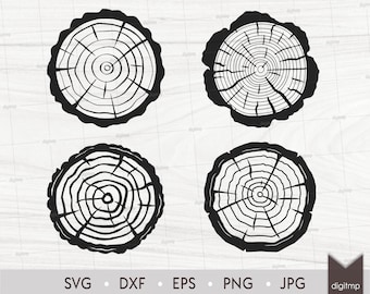 Digital Laser File Log Slice - Etsy