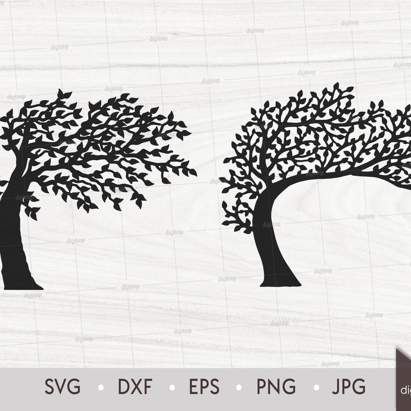 Wind Blowing Tree - Etsy