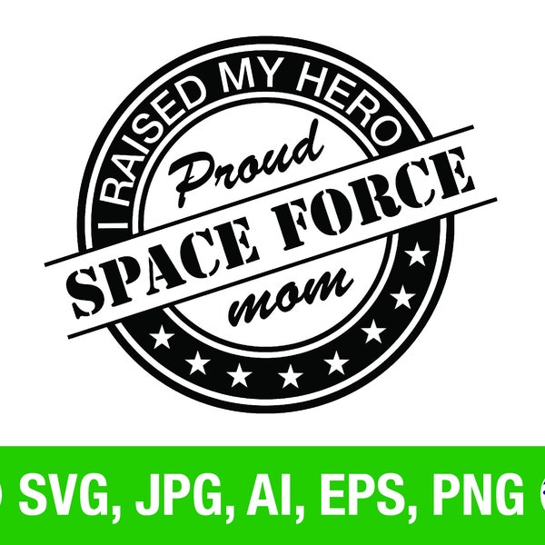 Space Force Svg - Etsy
