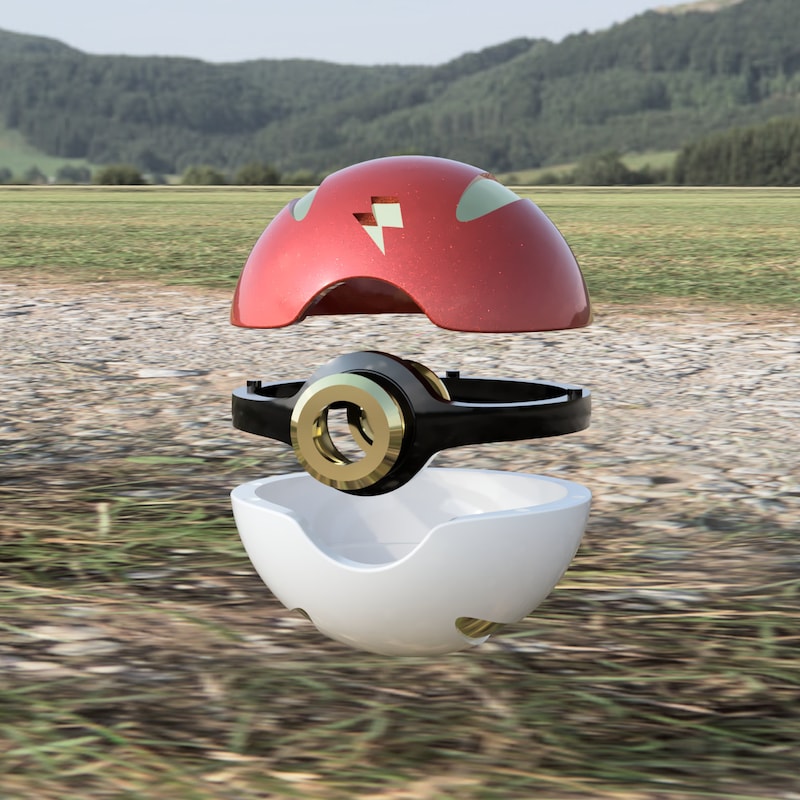 Real Pokeball - Etsy