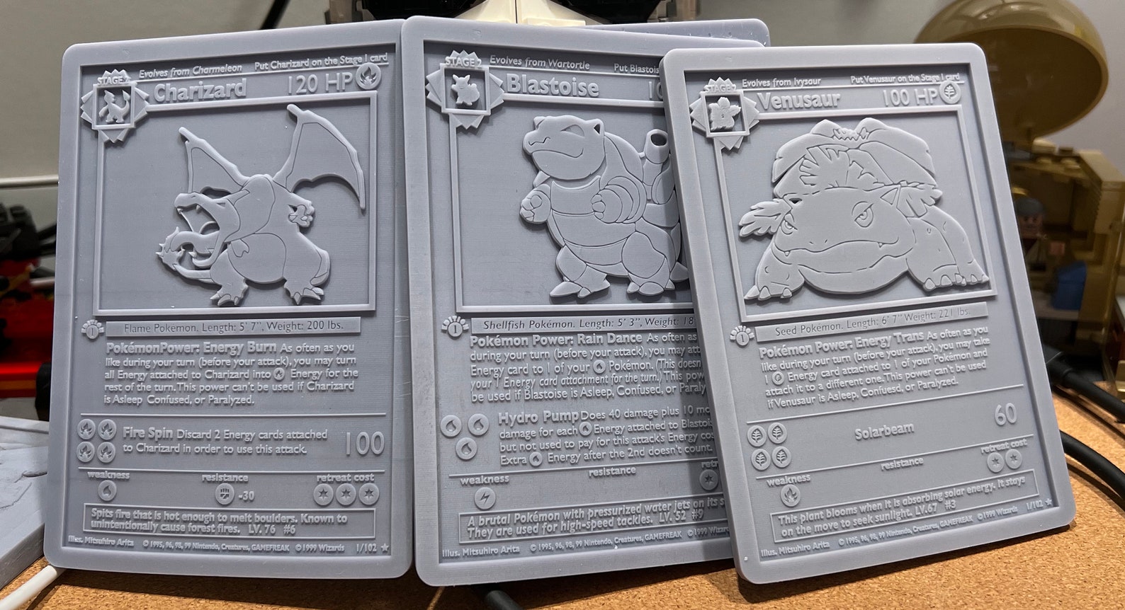 3d Charizard Pokemon Card STL File *DIGITAL ITEM* - Etsy