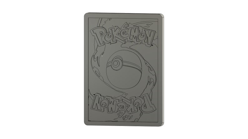 3d Charizard Pokemon Card STL File *DIGITAL ITEM* - Etsy