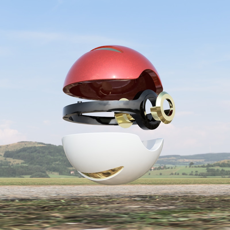 Real Pokeball - Etsy