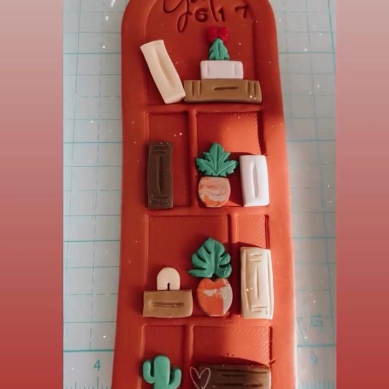 Polymer Clay Bookmarks - Etsy