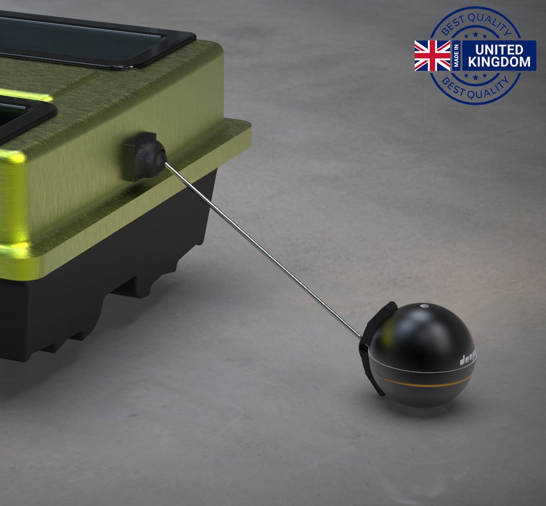 Deeper Pro Plus Chirp 2 Bait Boat Mount Arm Fish Finder Fits All Deeper ...