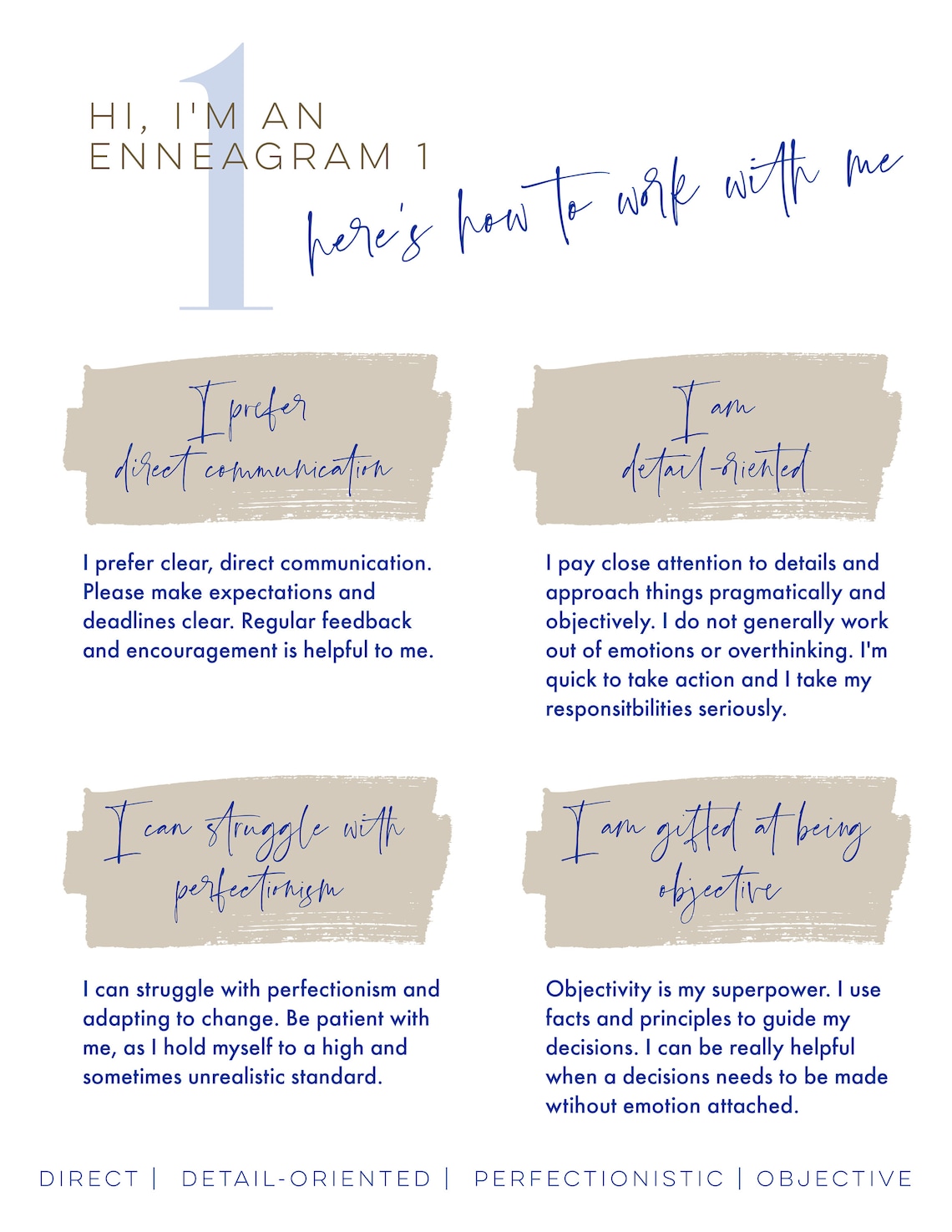 Enneagram at Work Bundle Enneagram Types at Work Guide - Etsy Australia