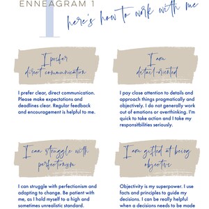 Enneagram at Work Bundle Enneagram Types at Work Guide - Etsy Australia