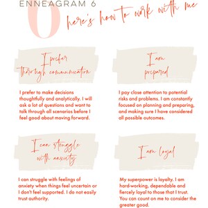 Enneagram at Work Bundle Enneagram Types at Work Guide - Etsy Australia