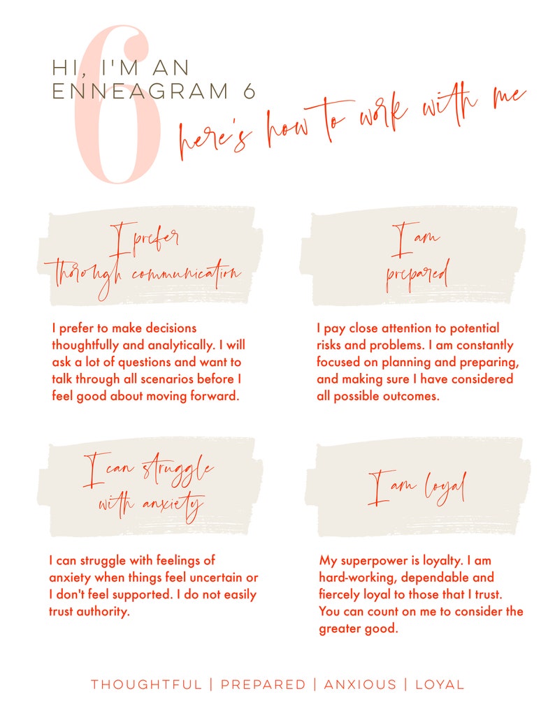 Enneagram Types at Work Guide Bundle (digital Download) - Etsy Australia