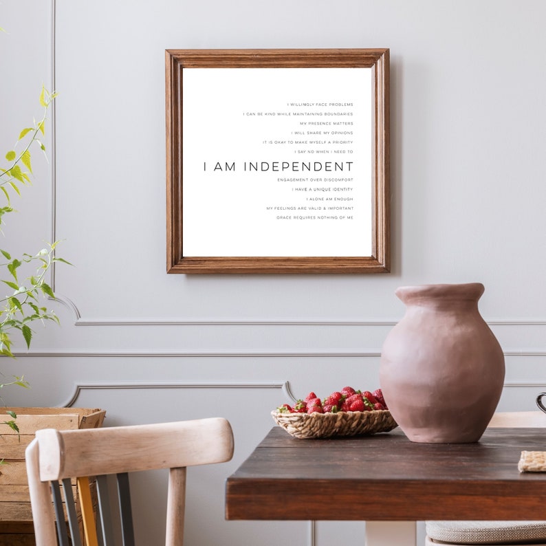 Enneagram Type 9 Affirmations - Etsy