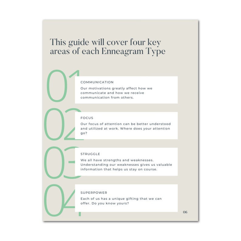 How to Use the Enneagram at Work Guide Resource for Team Building, Management and Professional ...