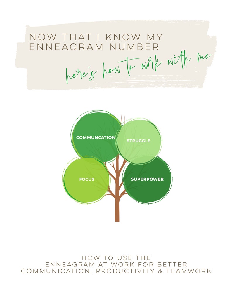 Enneagram at Work Bundle Enneagram Types at Work Guide - Etsy Australia