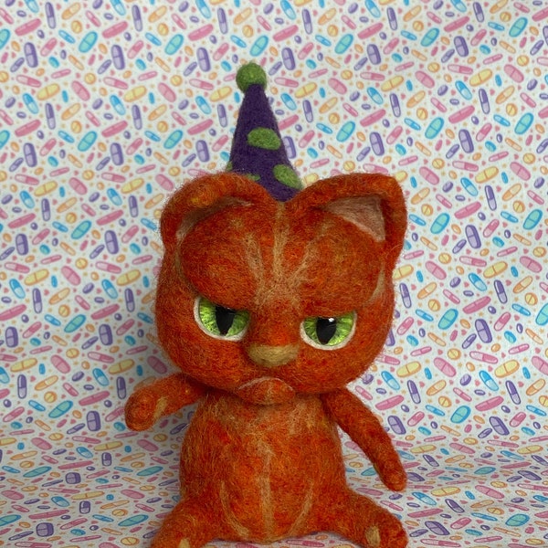 Angry Cat Sculpture - Etsy