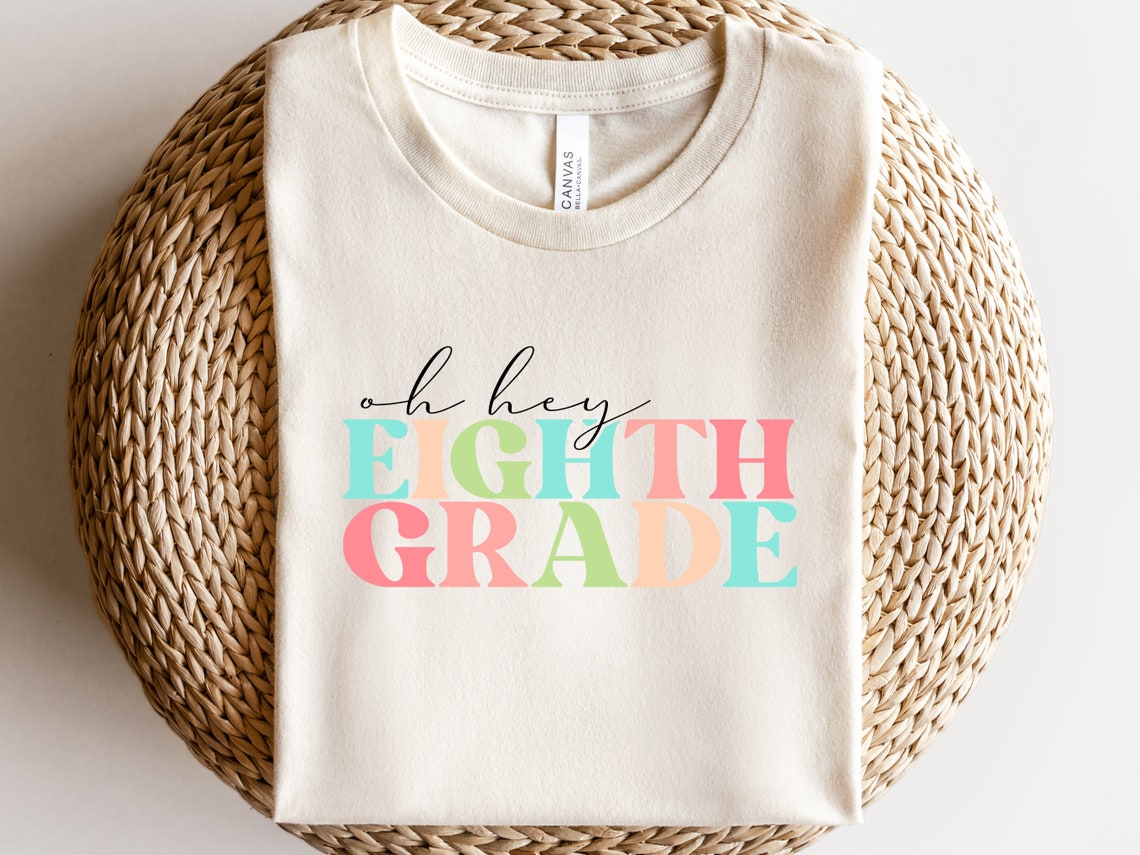 Oh Hey Eighth Grade Back to School Svg Education Svg First - Etsy