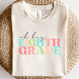 Oh Hey Eighth Grade Back to School Svg, Education Svg, First Day of ...