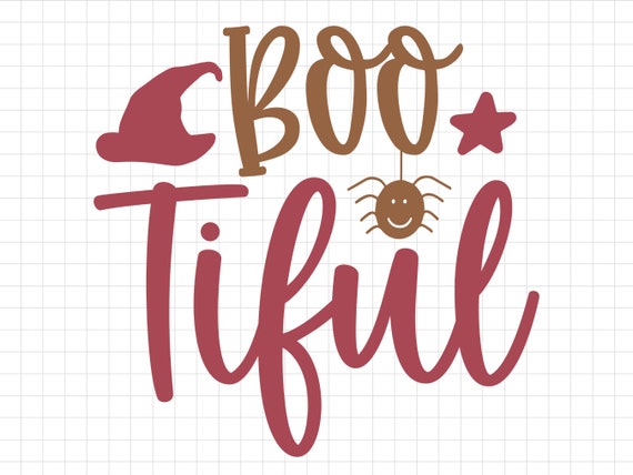 Bootiful SVG Halloween Svg Fall Svg Fall PNG Autumn Svg - Etsy