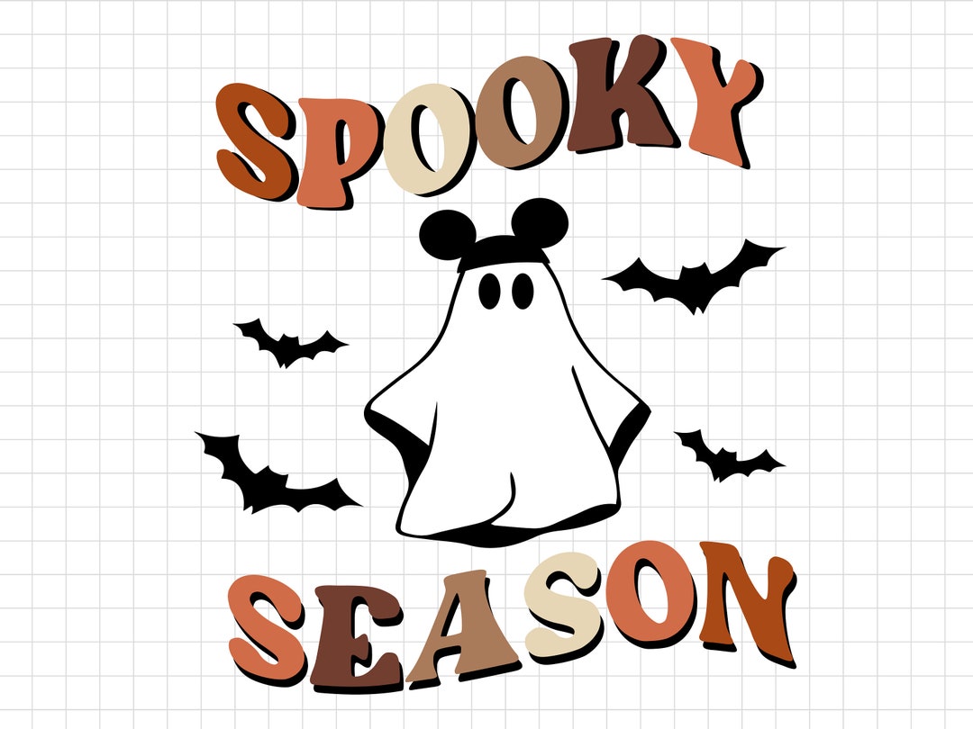 Spooky Season Boo Svg, Magic Castle Halloween, Mickey Trick or Treat ...
