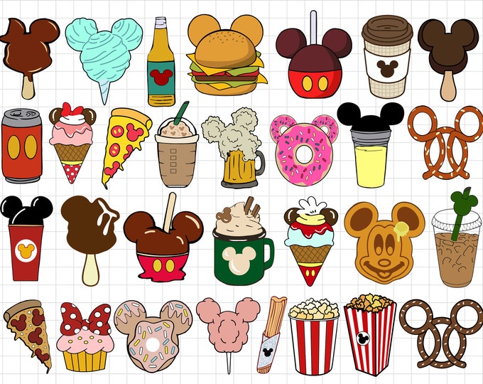 40 Snack Svg Png Dxf Eps Pdf Files for Cricut or Silhouette Clipart ...