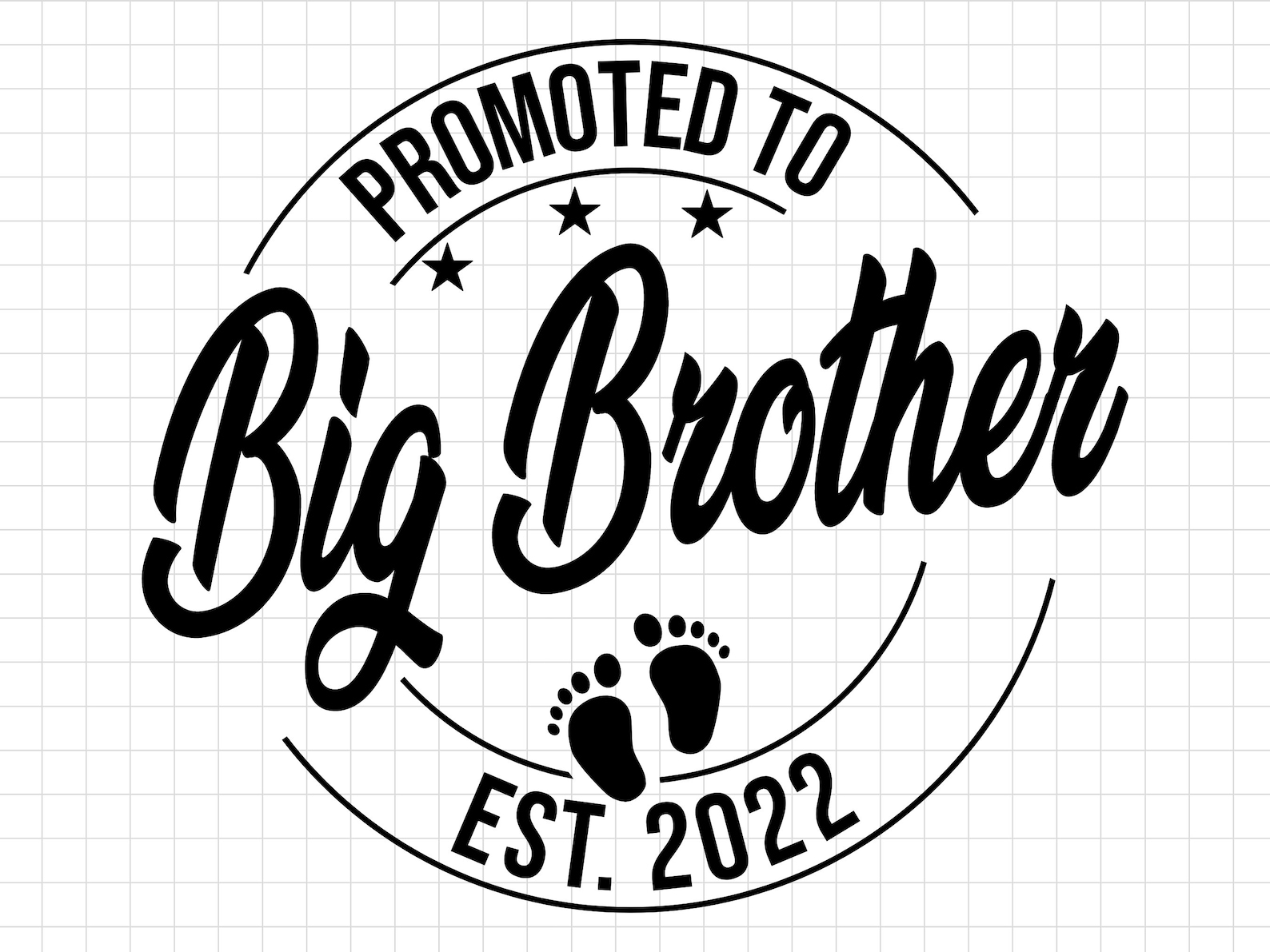 Promoted to Big Brother Svg Png Baby Announcement SVG Big - Etsy
