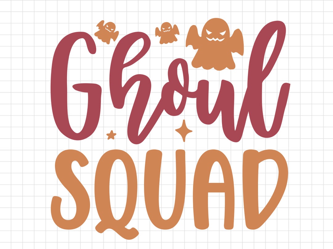 Ghoul Squad SVG, Halloween Svg, Fall Svg, Fall PNG, Autumn Svg ...