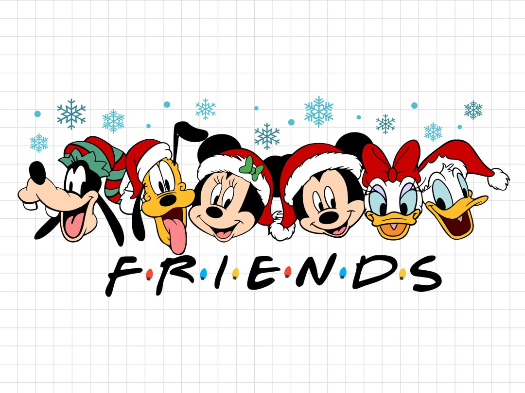 Mouse and Friends Christmas Svg Png, Magic Castle Christmas Svg, Merry ...