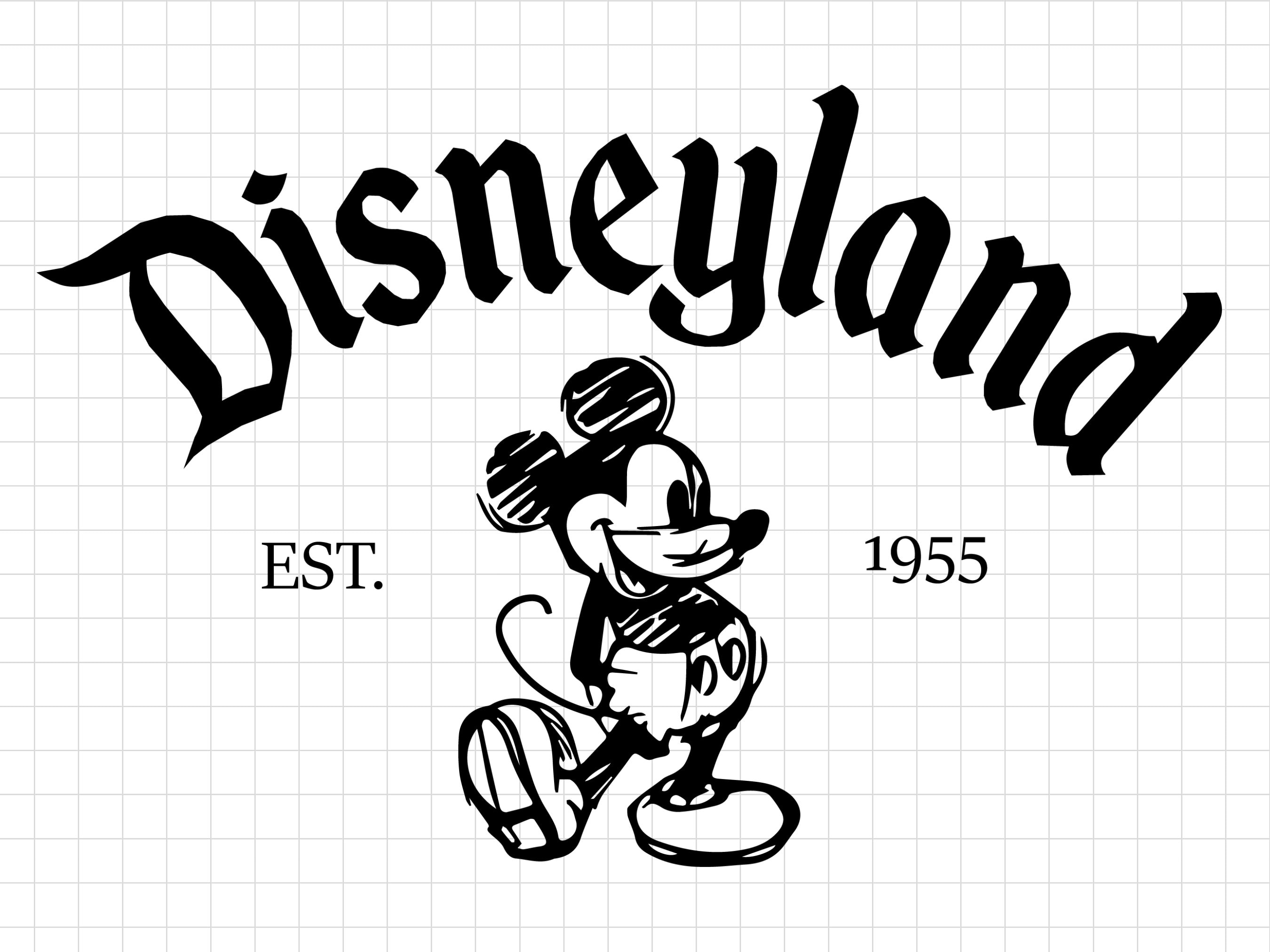 Disneyland Logo 1955