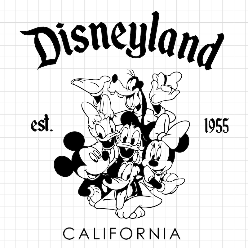 Disneyland Svg - Etsy